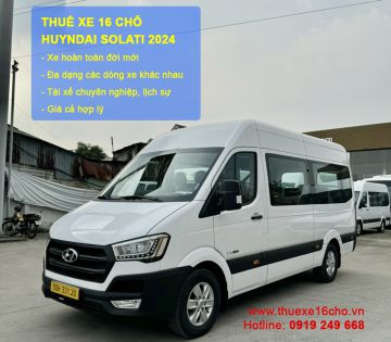 Cho thuê xe 16 chỗ Hyundai Solati 2024 tại Tp.HCM - Hotline: 0919 249 ...